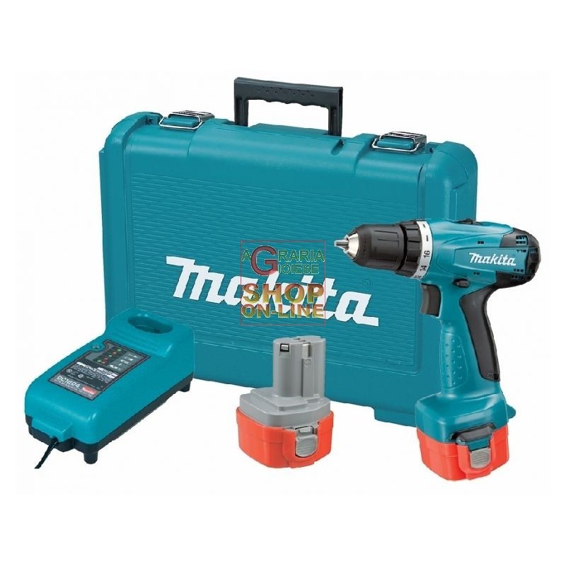 MAKITA 6271DWPE TRAPANO AVVITATORE CON DUE BATTERIE DA 12V 1,3Ah MAKITA 6271DWPE TRAPANO AVVITATORE CON DUE BATTERIE DA 12V 1,3Ah