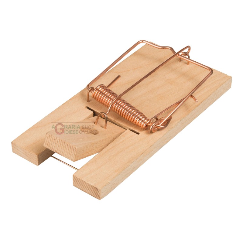 STOCKER TRAPPOLA PER TOPI CON BASE IN LEGNO 1 PZ GRANDE STOCKER TRAPPOLA PER TOPI CON BASE IN LEGNO 1 PZ GRANDE