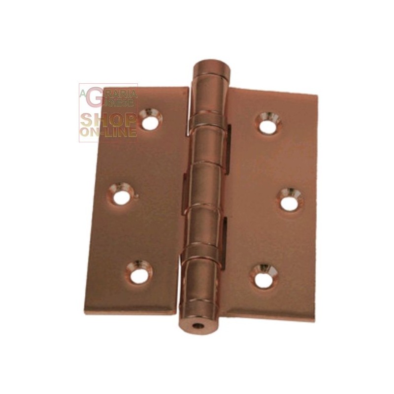 CERNIERA IN FERRO CON CUSCINETTI A SFERA BRONZATA