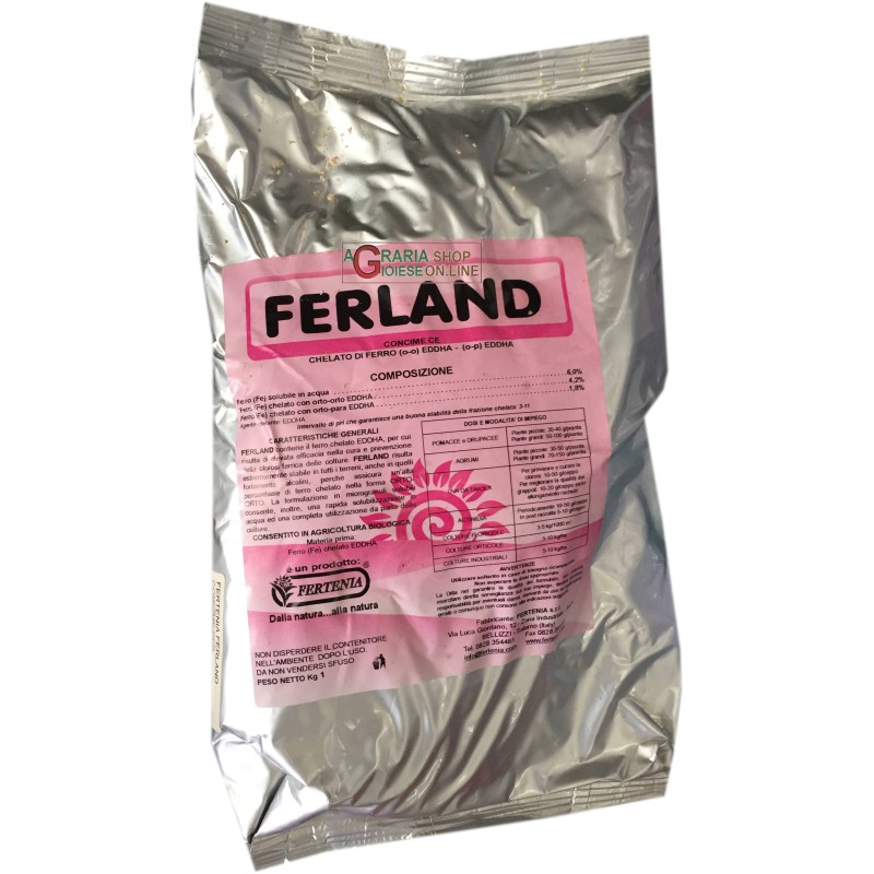 FERTENIA FERLAND CONCIME PER FERTIRRIGAZIONE A