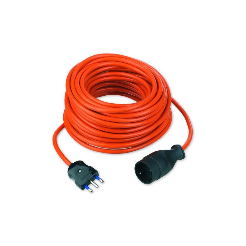 PROLUNGA PRESA CON SPINA PER 16A CON FILO DI