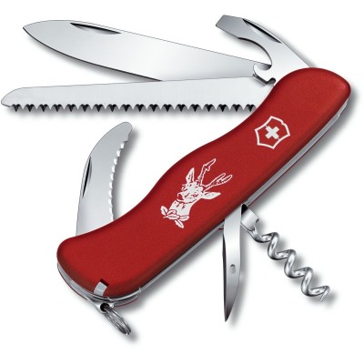 VICTORINOX HUNTER RED COLTELLO PER CACCIATORE